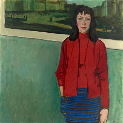 Andrei Dmitrievich Goncharov Portrait Of Irina Rotova 1958 Mutualart