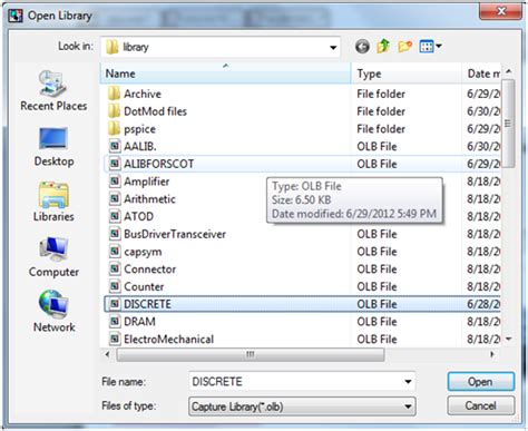Steps To Import A Spice Model Into Orcad 165 From Dl Text Through Sim