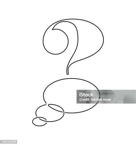 생각 거품 모양의 물음표입니다 물음표와 생각 풍선 윤곽선 0명에 대한 스톡 벡터 아트 및 기타 이미지 0명 개념 검색 Istock