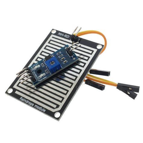 1pcs 3pcs Dc 3 3v 5v Raindrops Detection Sensor Module Dual Double Sided Rain Weather Module For