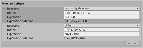 Unity Manual Assembly Definitions