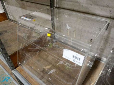 3 Tier Plexiglass Display Rack Roller Auctions