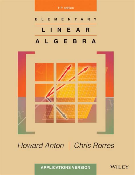 Elementary Linear Algebra Textbook 11th Edition
