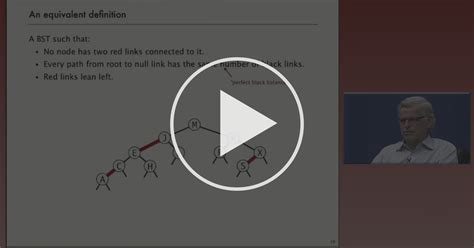 red black bsts balanced search trees coursera