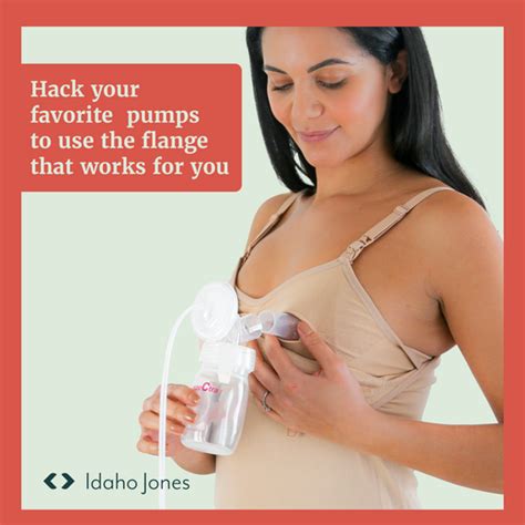 Breast Pump Flanges Perfect Fit And Comfort With Idaho Jones