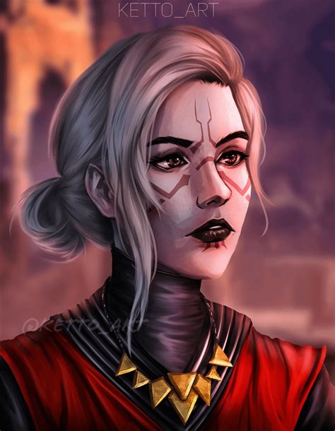 Nightsister Merrin Star Wars Jedi Fallen Order Survivor By Josephine Goh Kettoart R