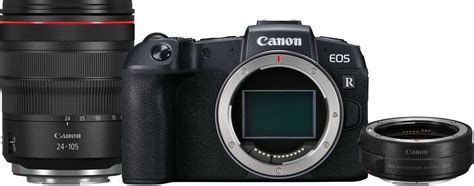 Canon EOS RP Kit (RF 24-105mm F4 L IS USM + EOS EF-R Adapter) Black ...