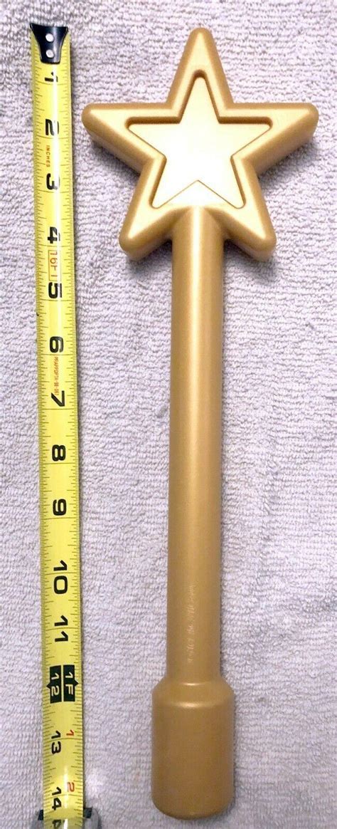 Gold Star Wand Lego Upscaled Life Sized 13 New Princess King Queen