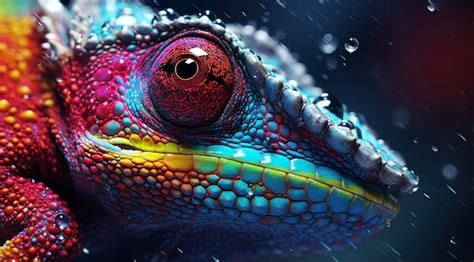 Premium AI Image Nature Wildlife Macro Shot