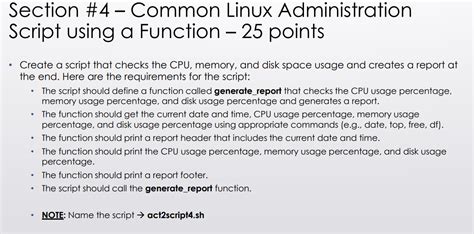 Solved Section 3 ﻿scripting With Intermediate Logicusing