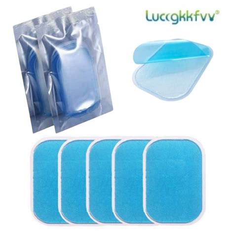 Ems 전기 근육 자극기 교체 가능한 젤 패드 Aliexpress