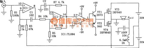 Practical Digital Amplifier Tl084 Circuit Amplifier Circuits Audio Amplifier Circuit