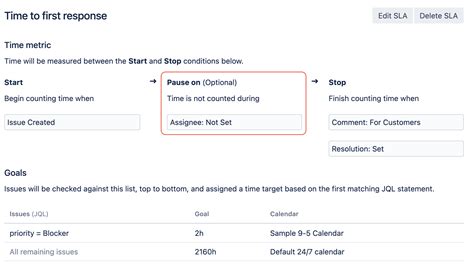 Understanding Why An Sla Is Paused In A Jira Service Management Ticket
