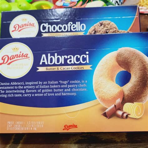 Bánh Quy Danisa Abbracci Vị Bơ Cacao Socola 168g Shopee Việt Nam