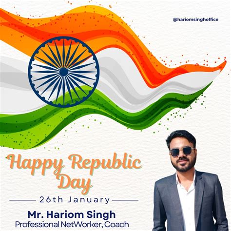 Hariom Singh On Linkedin Celebratrepublicday Jaihindjaibharat Republicday2024 Leadership