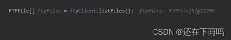 麒麟v10系统部署ftp，java无法获取文件列表问题解决java 登录ftp 获取不到文件 Csdn博客