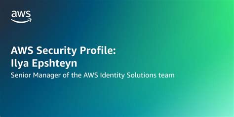 Marc Von Mandel On Linkedin Aws Security Profile Get To Know The Aws Identity Solutions Team