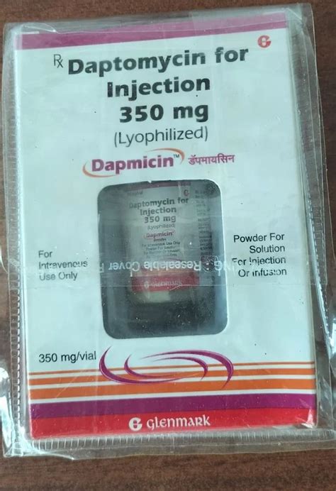Daptomycin For Injection 350mg At ₹ 2450 Piece Ghatkopar West Mumbai Id 2851562499130
