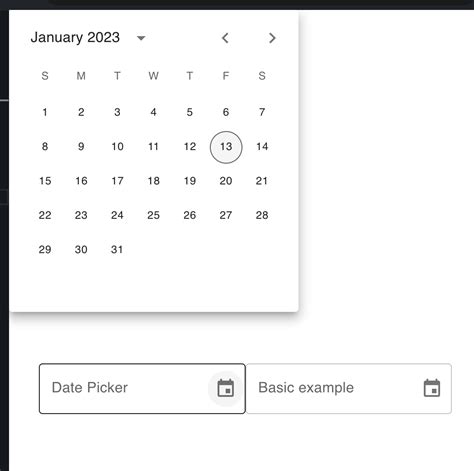 datepickerelement doesn t behave as the mui one · issue 113 · dohomi react hook form mui · github