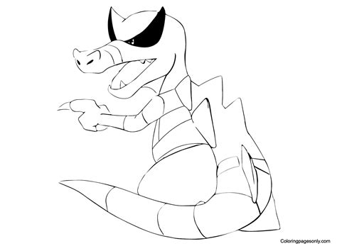 Free Printable Krookodile Coloring Pages Free Printable Coloring Pages