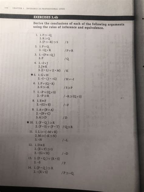 Solved 146 Chapter 3 Inference In Propositional Logic