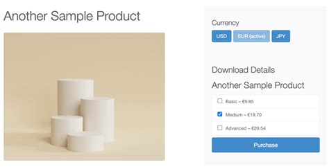 Multi Currency Easy Digital Downloads