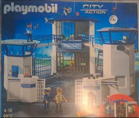 Playmobil City Action Kommandozentrale Polizei Gef Ngnis Ovp Eur