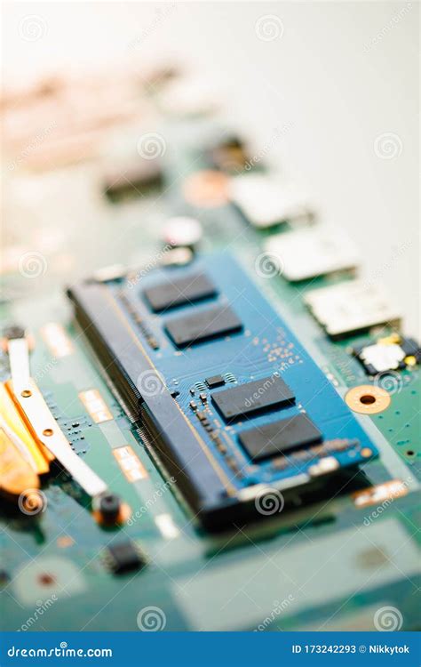 Ram So Dimm Ddr4 Memory Module Stock Image Image Of Laptop Detail 173242293
