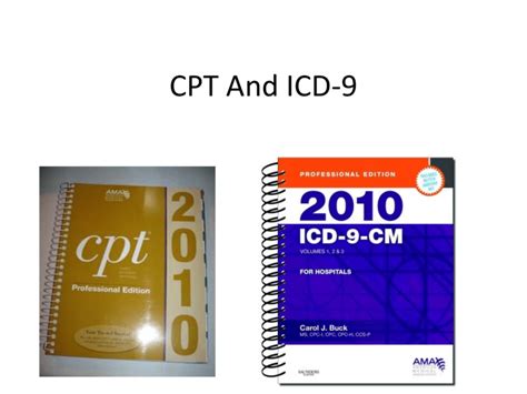Cpt And Icd 9