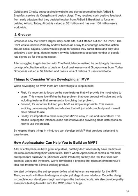 Mvp Software Development The Complete Guide Pdf