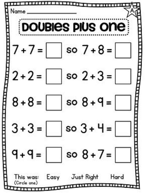 Near Doubles To Add Interactive Worksheet Live Worksheets