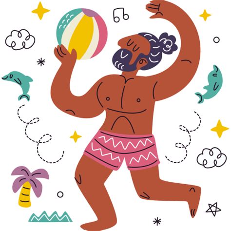Beachball Stickers Free Holidays Stickers
