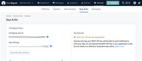 Setup Your Service Onesignal Air Native Extensions