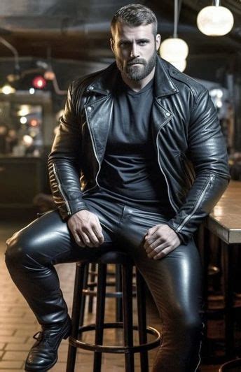 Pin On Men Leather Leather Fashion Men Leather Jeans Men Leather