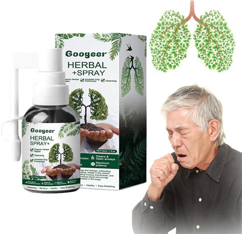 Googeer Herbal Lung Cleanse Mist Respinature Herbal Lung Cleanse Mist Powerful