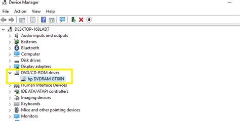 Cd Drive Is Not Recognizing Any Cddvd Os Windows 10 Hp Support