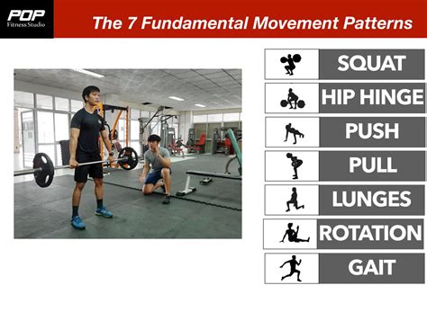 The 7 Fundamental Movement Patterns Pop Fitness Studio