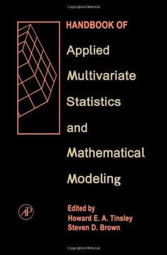 Handbook Of Applied Multivariate Statistics And Mathematical Modeling Download Pdf