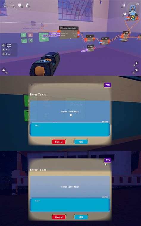 Prompt Local Player Displays With Enter Text Instead Of Prompt In Game Circuits Logic