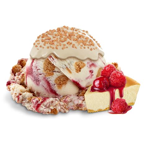 Raspberry Cheesecake Topped Ben And Jerrys