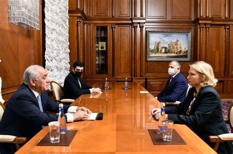 ნათია თურნავა აზერბაიჯანის პრემიერ მინისტრს ალი ასადოვს შეხვდა