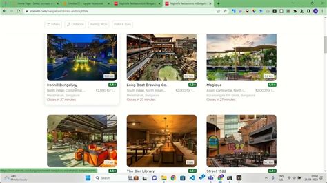 Webscraping Zomato Website For Pubs Using Jupyter Notebook Python Beautifulsoup Pandas