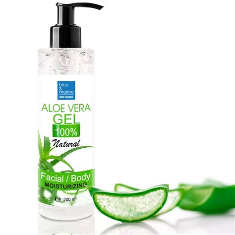 Gel De Aloe Vera Puro 100 Bleu And Marine Bretania Estetic Mundo