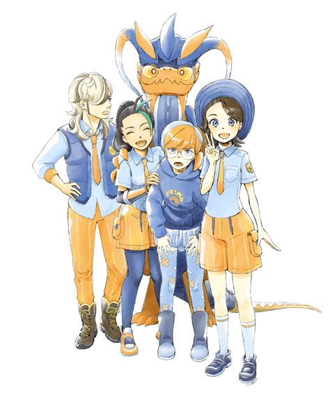 Juliana Nemona Arven Penny And Koraidon Pokemon And More Drawn By Wanimi Danbooru