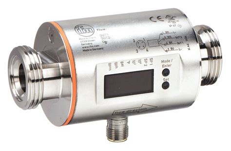 Ifm Electronic Flowmeter Electromagnetic Electronic Flowmeter 24jz15sm6004 Grainger