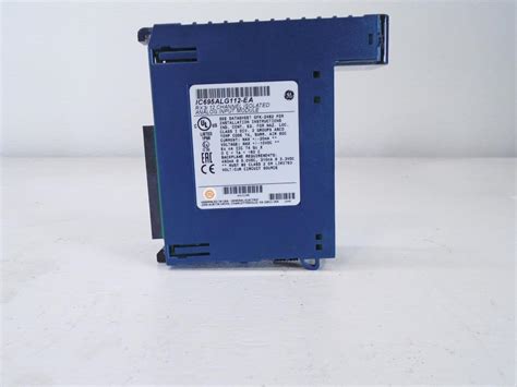 GE RX3i 12 Channel Isolated Analog Input Module IC695ALG112 EA