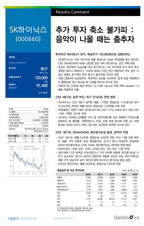 Sk하이닉스 증권사리포트