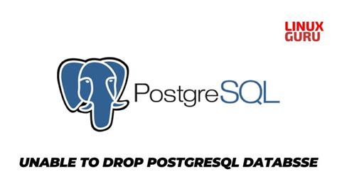 Unable To Drop Postgresql Database Fixed Vishal Vyas