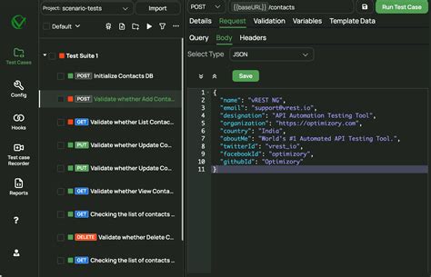 Vrest Ng Zero Code Api Test Automation Solution