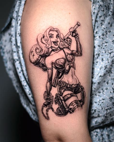 Harley Quinn Tattoo Designs